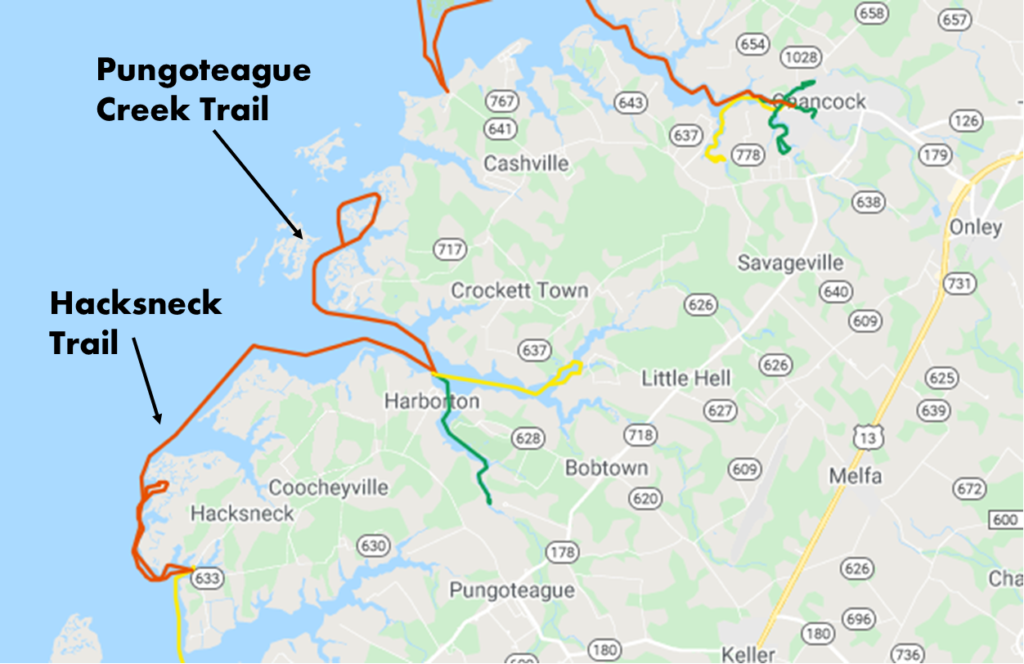 Paddling Hack's Neck & Pungoteague - Virginia Water Trails